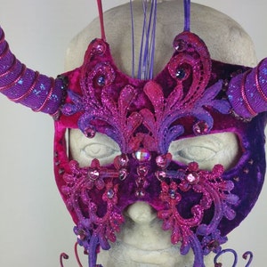 Purple Masquerade Mask//masquerade Mask Purple//masquerade Mask ...