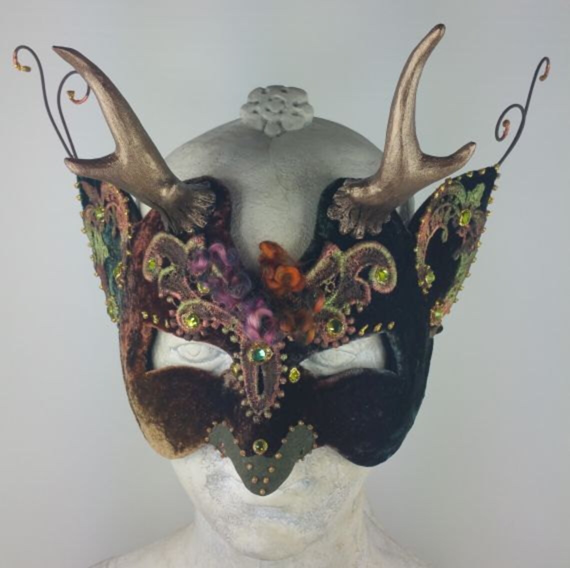 Pan Masquerade Mask//masquerade Mask Pan//mens Masquerade - Etsy