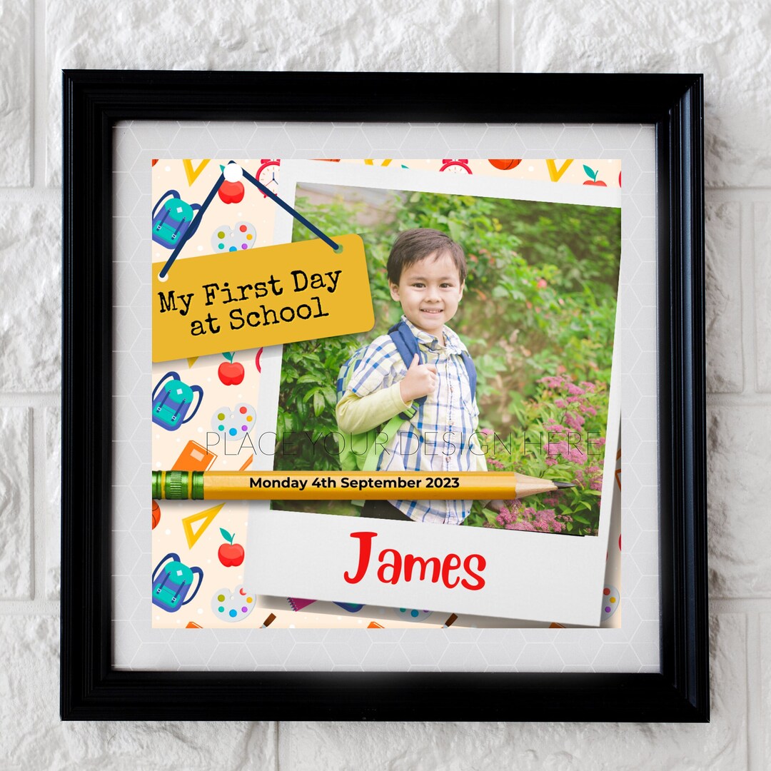 First Day of School Digital Post, Memory Post, Social Media Instagram ...