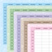 Printable PDF Revision Wall Planner A2 Landscape Revision Planner ...