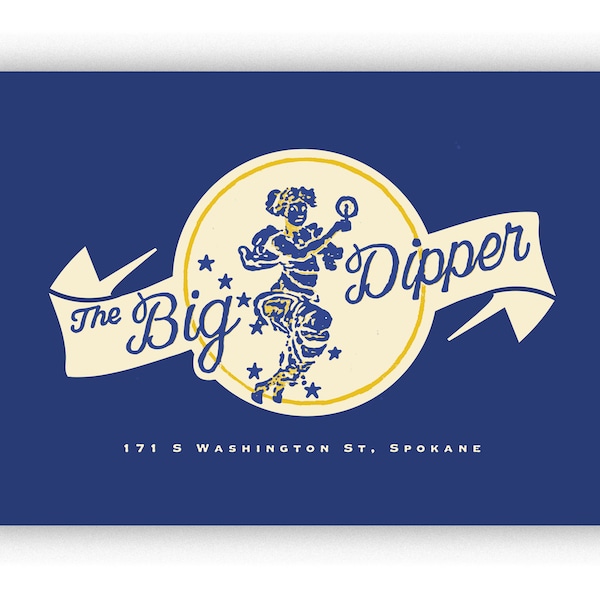 The Big Dipper Art - Etsy