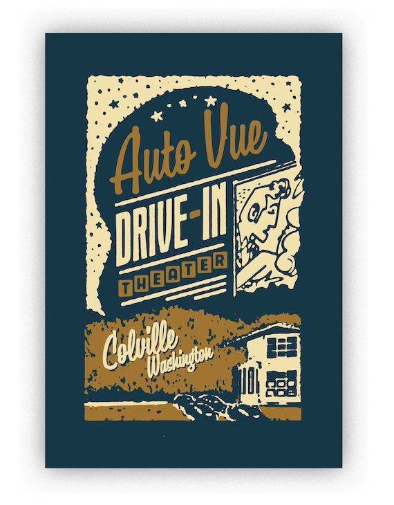 Autovue Drive In | Etsy