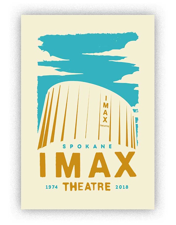 IMAX Handmade Screen Print | Etsy