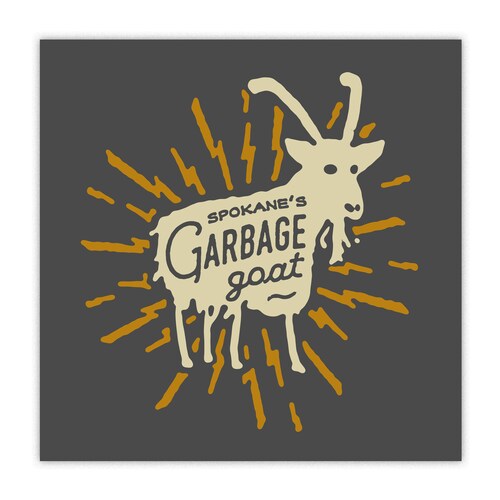Garbage Goat - Etsy