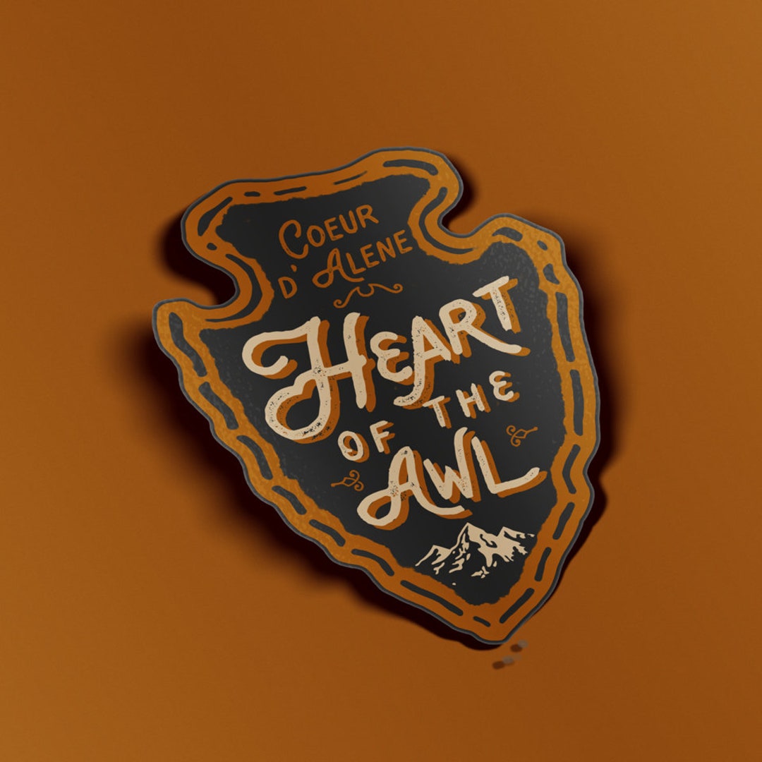 Heart of the Awl Sticker - Etsy