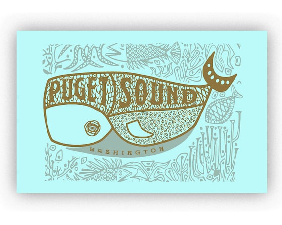 Puget Sound | Etsy