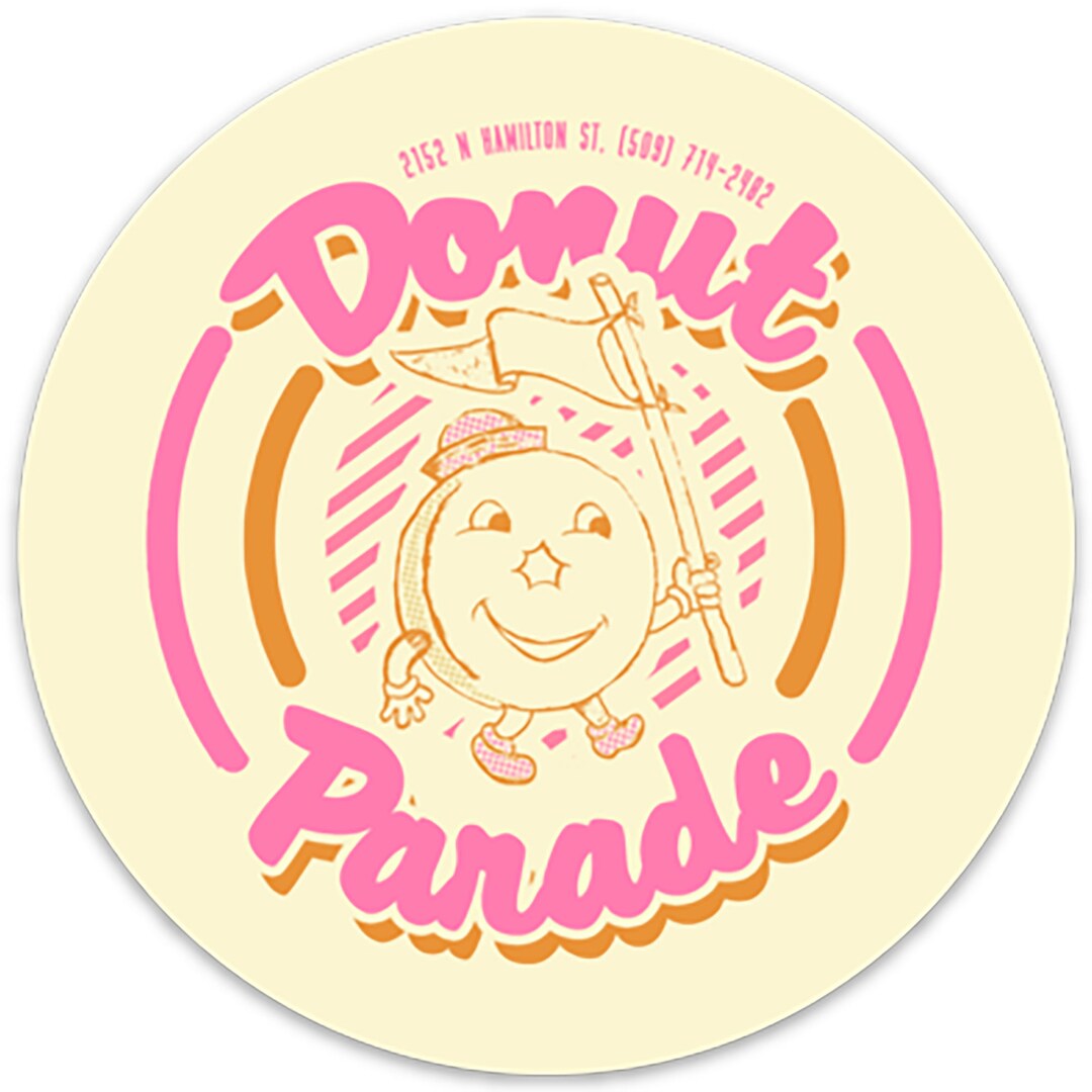 Donut Parade #1 Sticker - Etsy