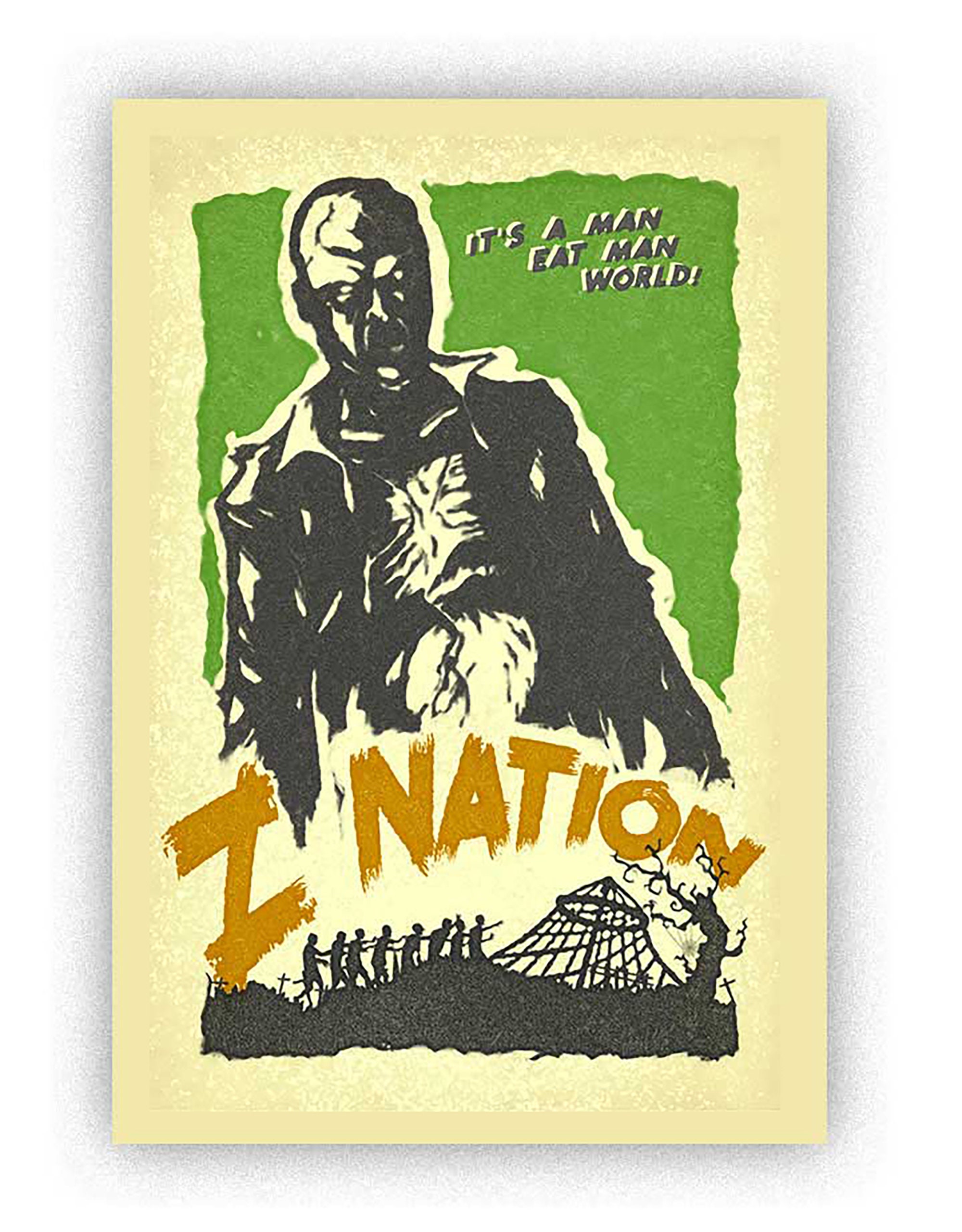 Z Nation Handmade Screen Print - Etsy