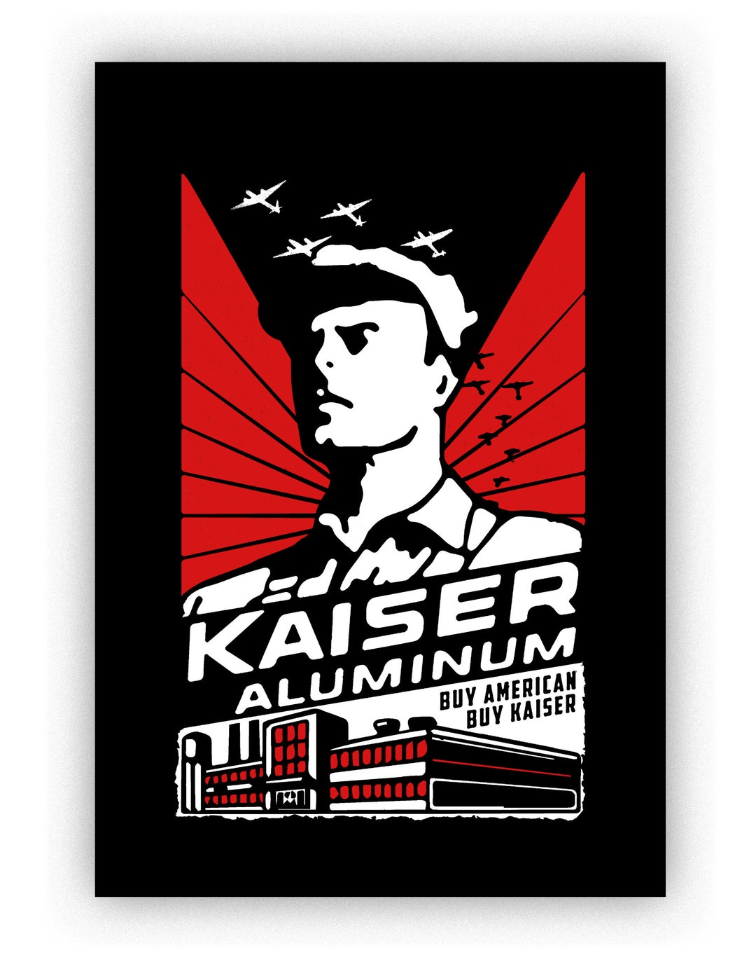 Kaiser Handmade Screenprint - Etsy