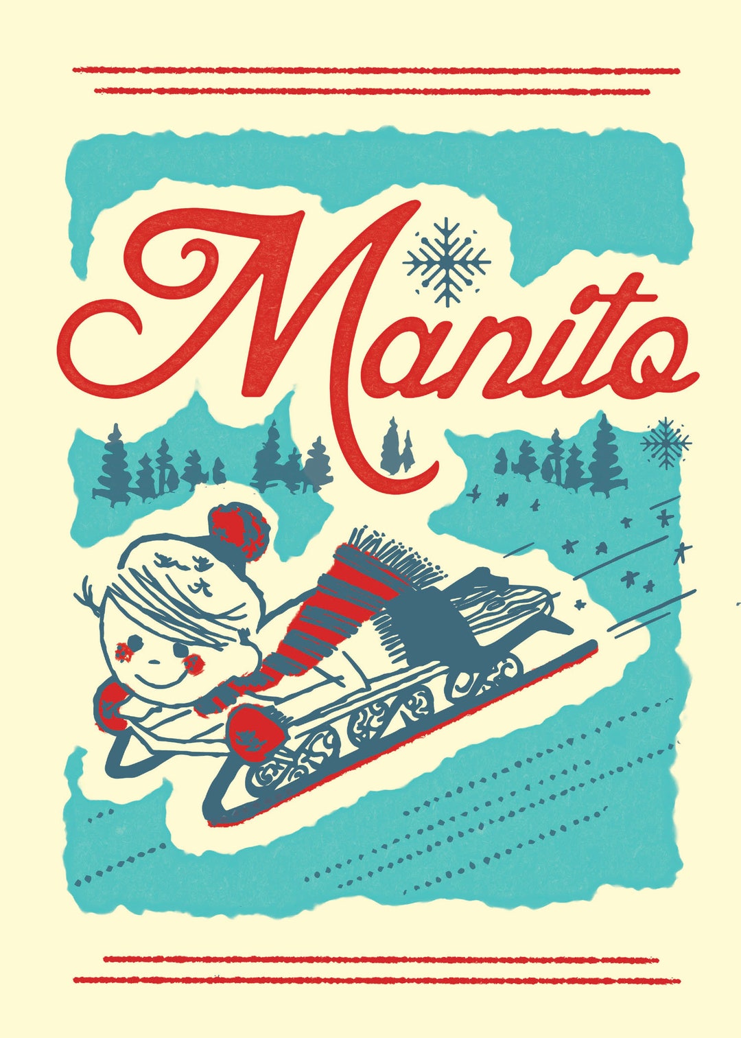 Manito Sled - Etsy