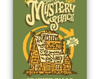 Mystery Shack Sticker Gravity Falls Mystery Shack Sticker Mystery Shack ...