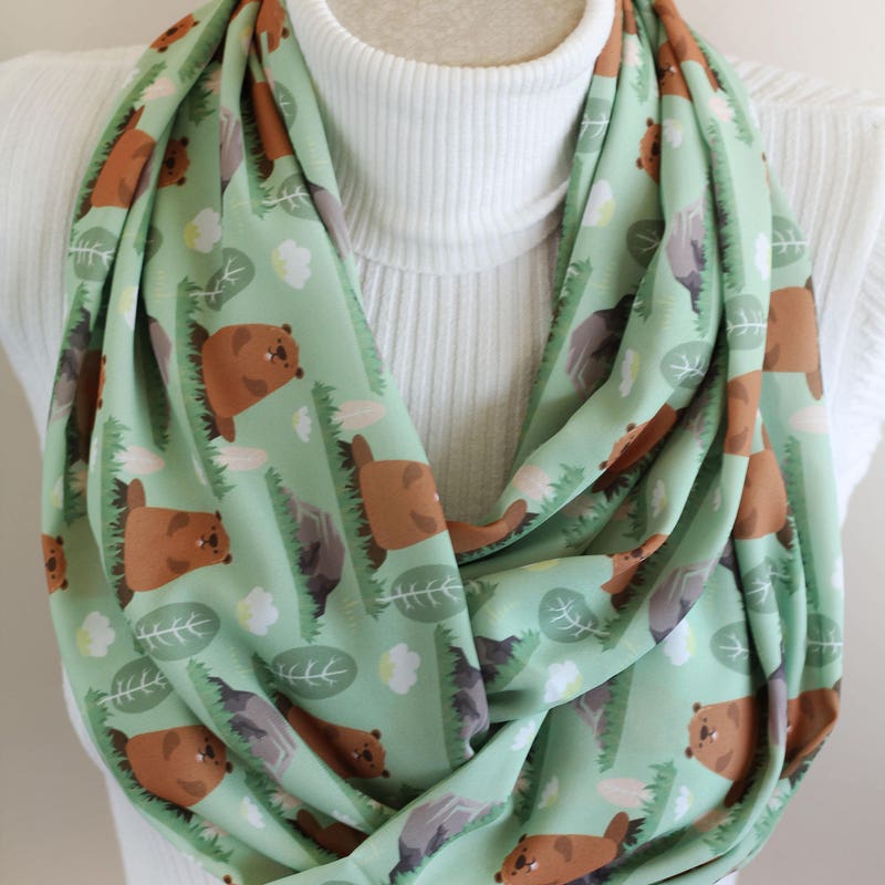 Animal Scarf - Etsy