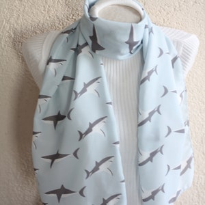 Shark Infinity Scarf: Mama Shark Gift Ideas - Etsy UK