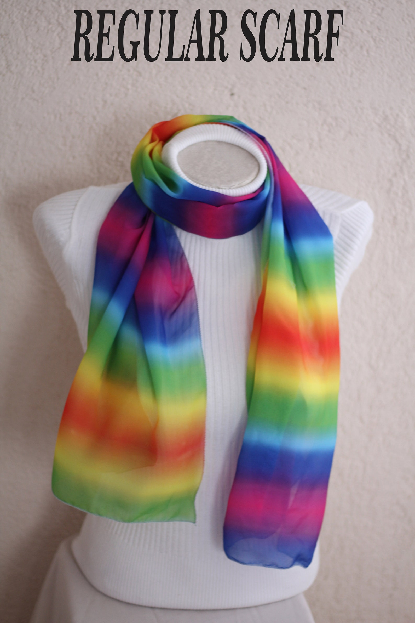 Rainbow Scarf Rainbow Pride Infinity Scarf Lgbt Gay Pride | Etsy