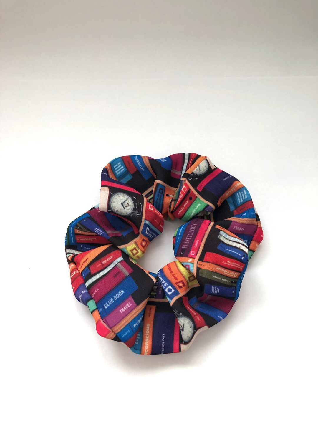 Book Scrunchie Book Gift Teacher Gift for Christmas Hair Ties Bookworm ...
