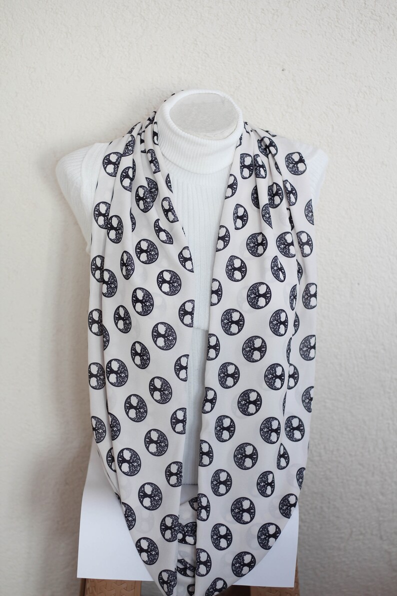 Tree of Life Infinity Scarf Family Tree Sacred Geometry Birthday Gift ...