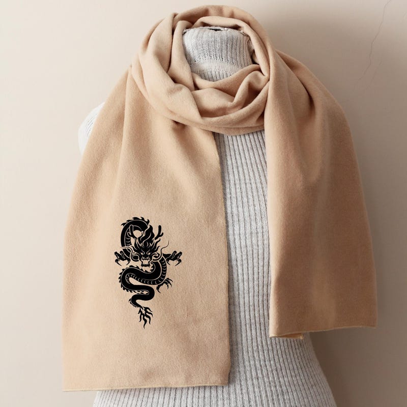 Dragon Scarf - Etsy