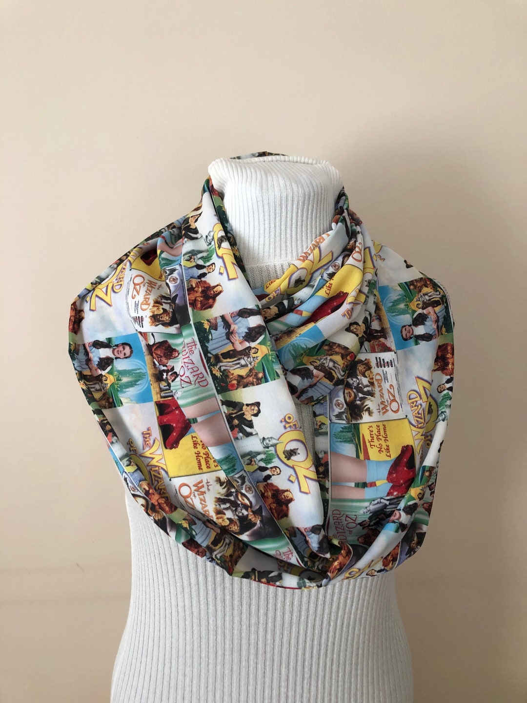 Wizard of Oz Gift Wizard of Oz Infinity Scarf Dorothy Tin Man Gift ...