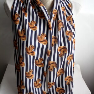 Squirrel Gift Squirrel Scarf Sister Birthday Gift Squirrel Whisperer ...