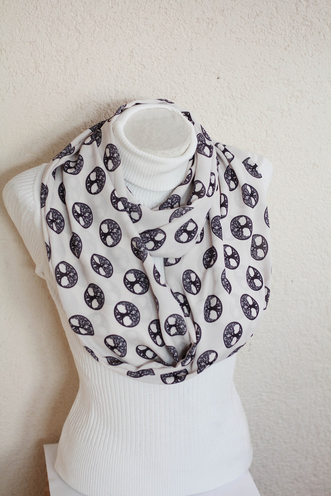 Tree of Life Infinity Scarf Family Tree Sacred Geometry Birthday Gift ...