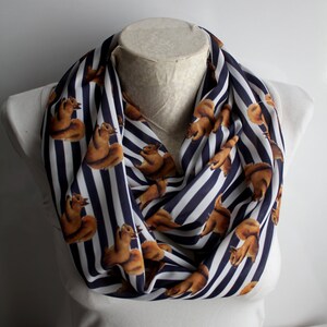 Squirrel Gift Squirrel Scarf Sister Birthday Gift Squirrel Whisperer ...