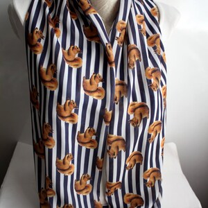 Squirrel Gift Squirrel Scarf Sister Birthday Gift Squirrel Whisperer ...