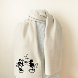 Mickey Mouse Scarf Minnie Mouse Scarf Mickey Mouse Gifts for Women ...