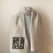 Monogram Scarf Letter Scarf Monogram Gifts for Her - Etsy