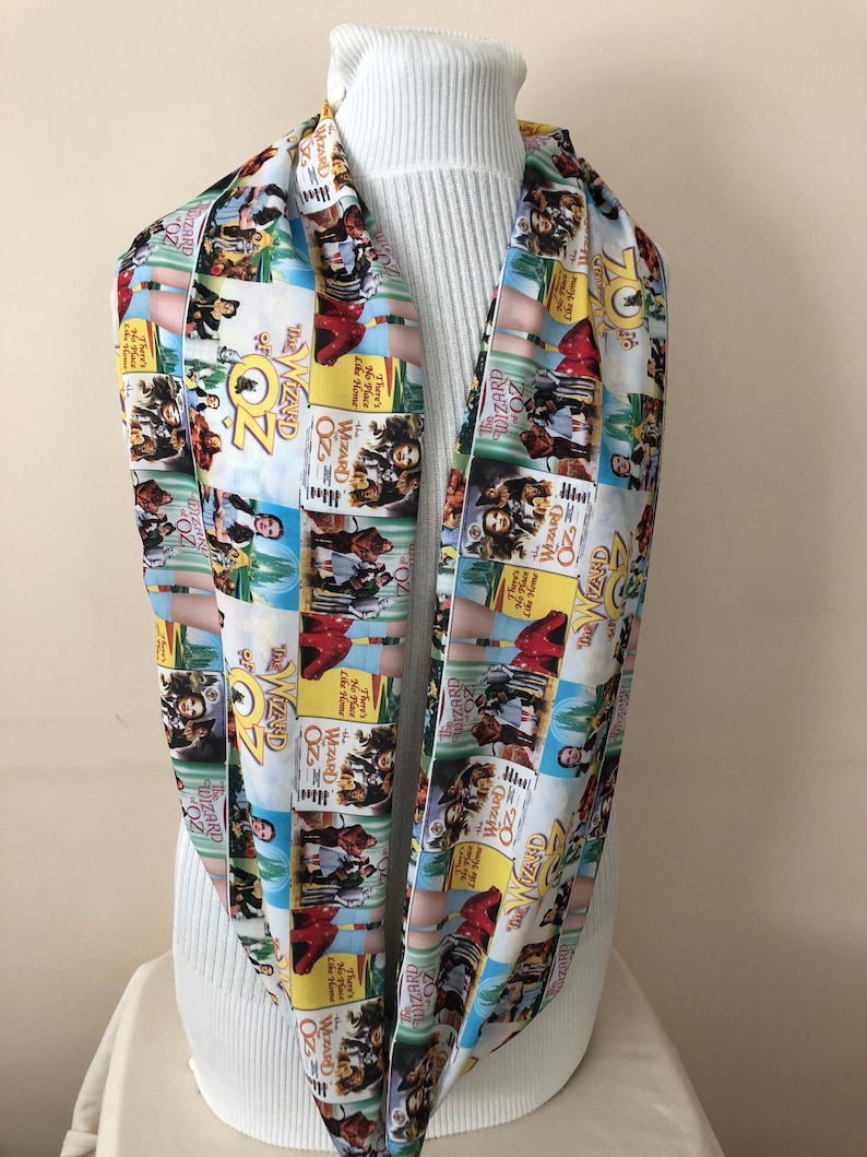 Wizard of Oz Gift Wizard of Oz Infinity Scarf Dorothy Tin Man | Etsy