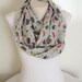 Sushi Scarf Foodie Chef Gifts for Her Infinity Scarf Japanese Food ...