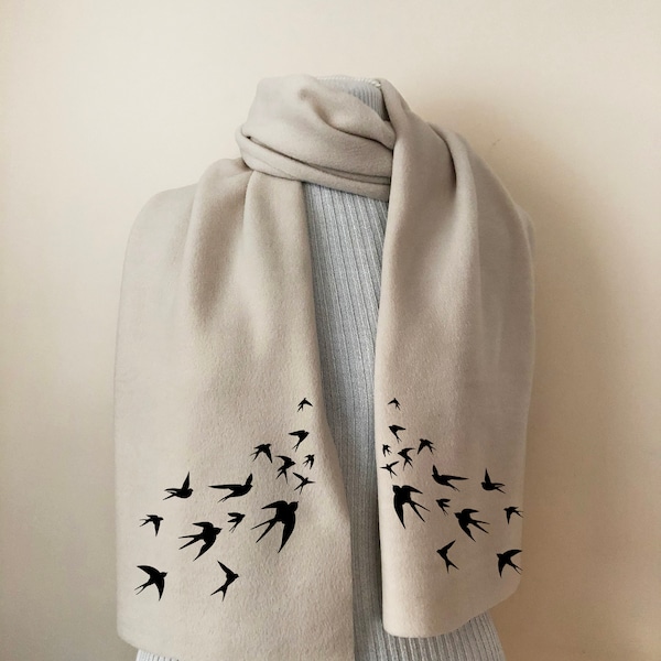 Bird Scarf - Etsy