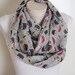 Sushi Scarf Foodie Chef Gifts for Her Infinity Scarf Japanese Food ...