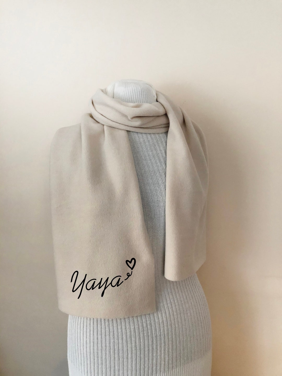 Yaya Scarf,yaya Birthday Gift for Grandma, Gift for Mother's Day From ...