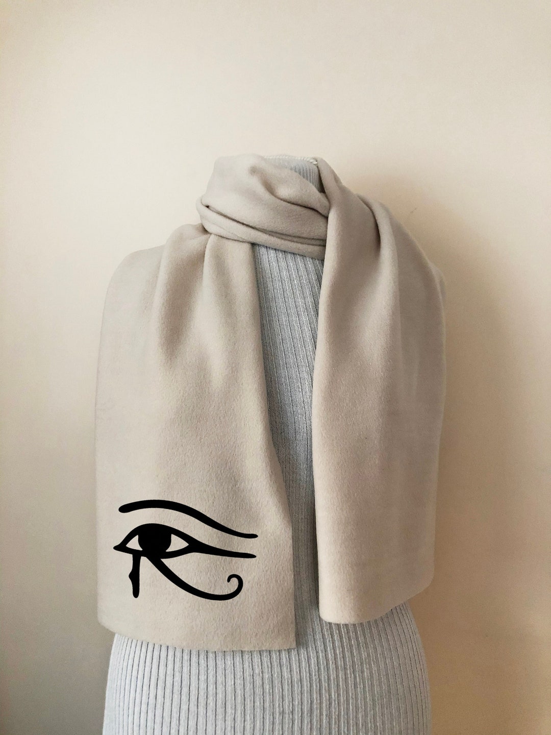 Eye of Horus Scarf Egyptian Scarf Egyptian Gift Women Accessories - Etsy