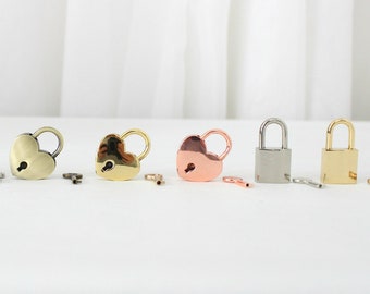 Small Lock and Key | Etsy