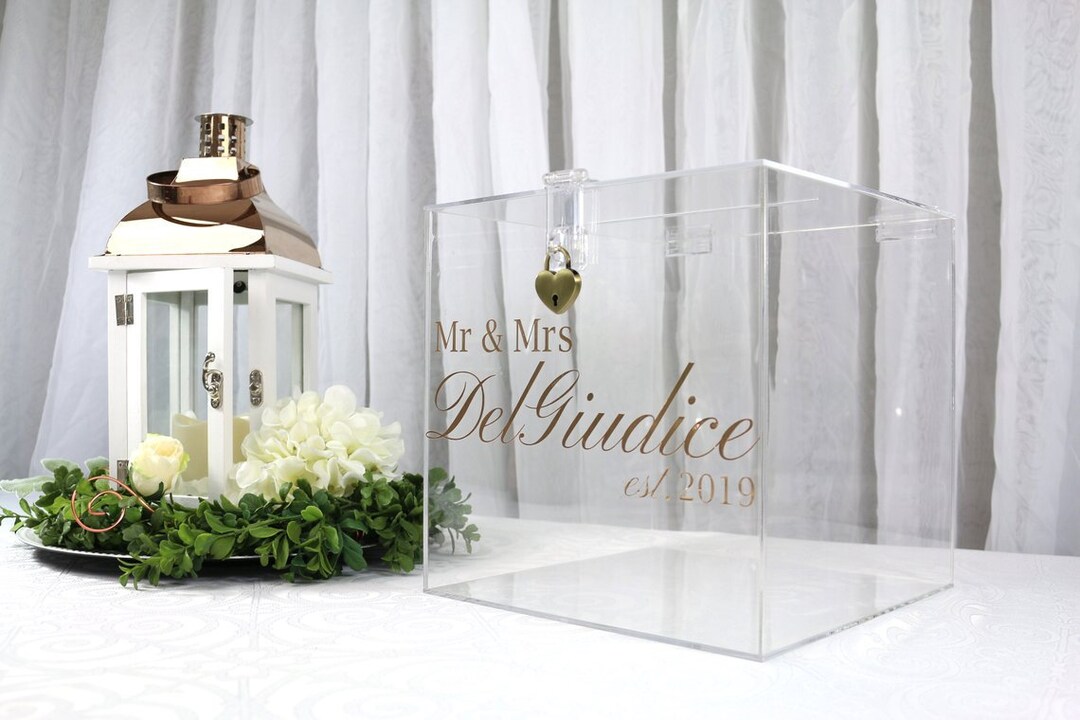 Wedding Card Box Card Box for Wedding Wedding Card Box With Lock ...