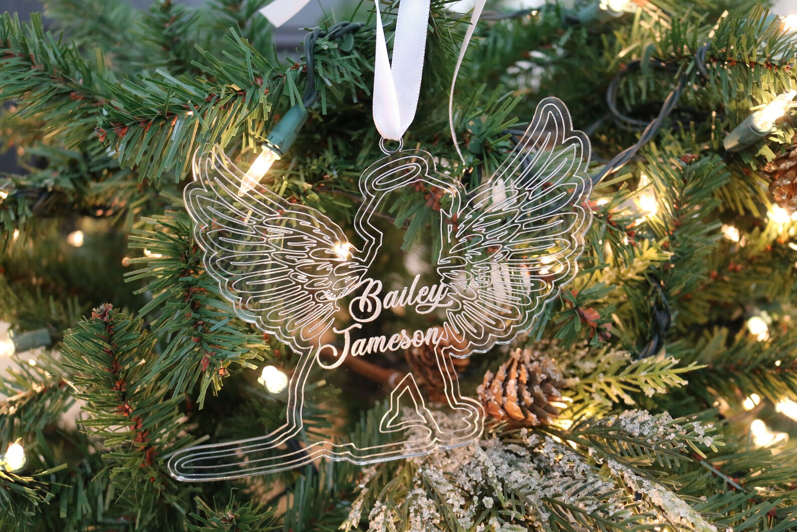 Pet Angel Ornament Custom Christmas Ornament Gift for - Etsy