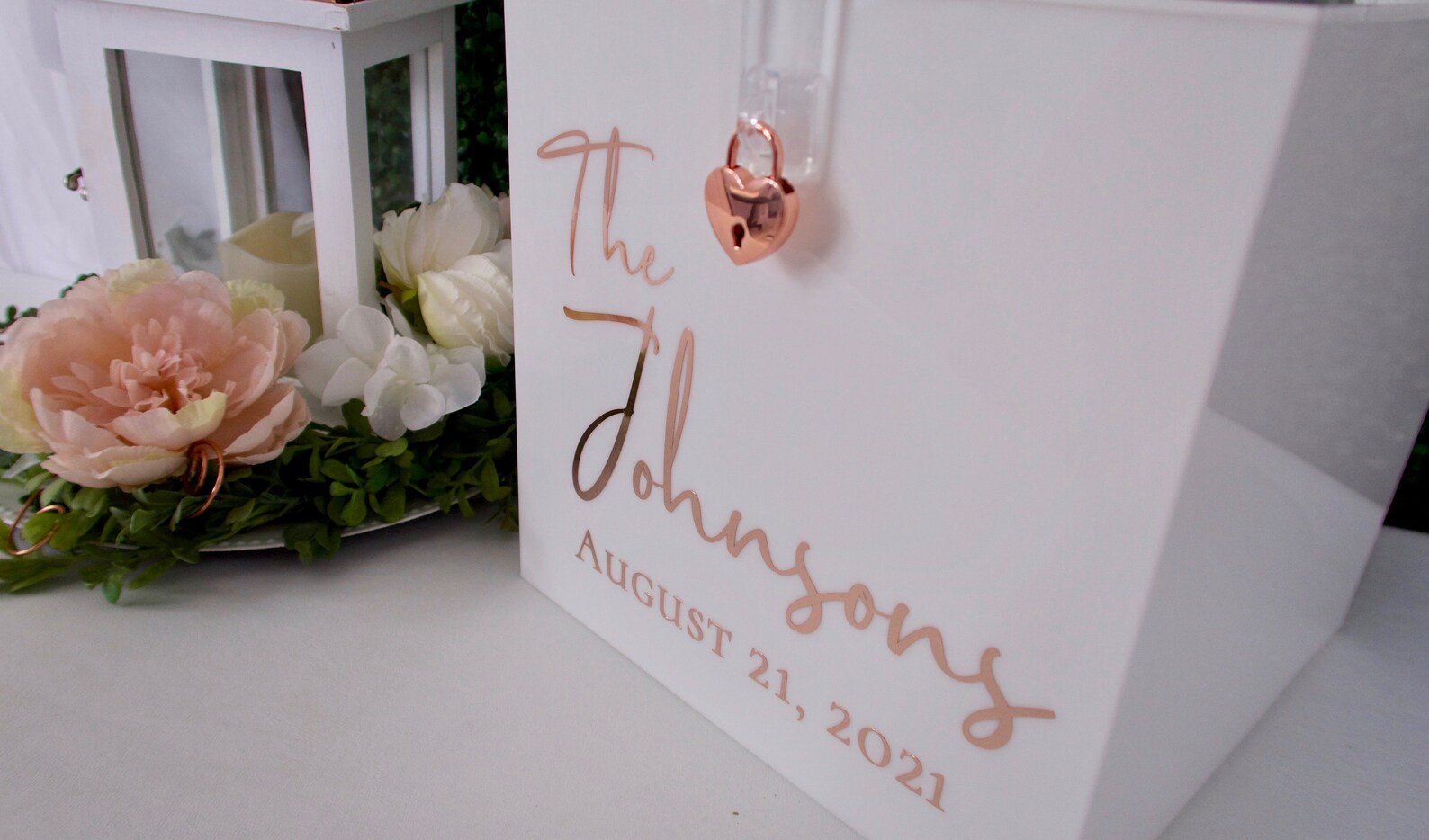 Wedding Card Box White Card Box for Wedding Wedding Card - Etsy