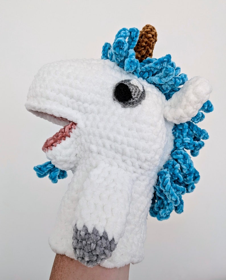 Plush unicorse Puppet From Bluey - Etsy