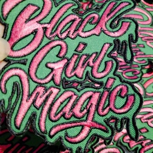 Pink & Greendrippin Black Girl Magic NEW Design - Etsy