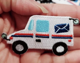 Iron-on Patch - POSTAL CARRIER - Etsy