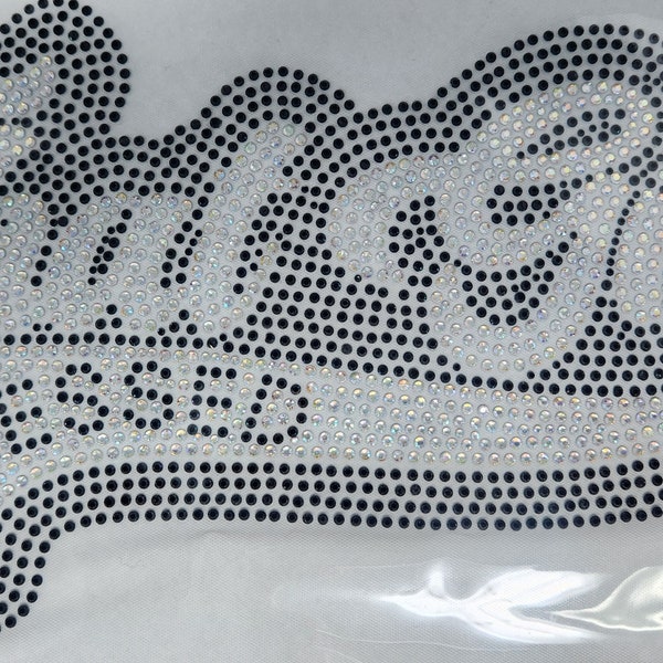 Rhinestone Transfer - Etsy