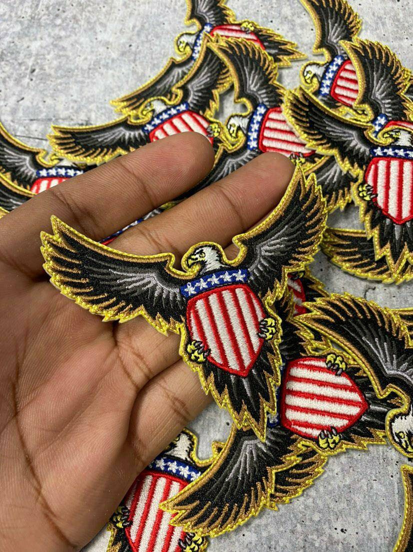 New Bald Eagle Military Emblem with 5-Stars and | Etsy