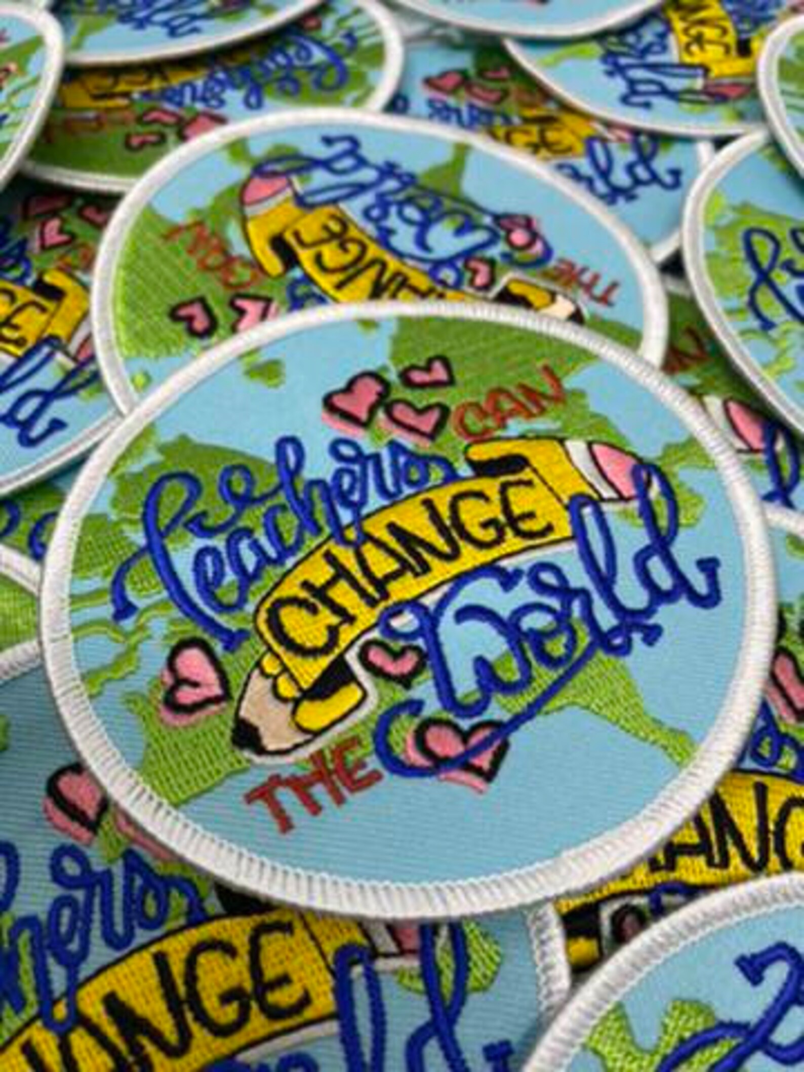 Teacher's Appreciation Gift Iron-on Embroidery Patch for - Etsy