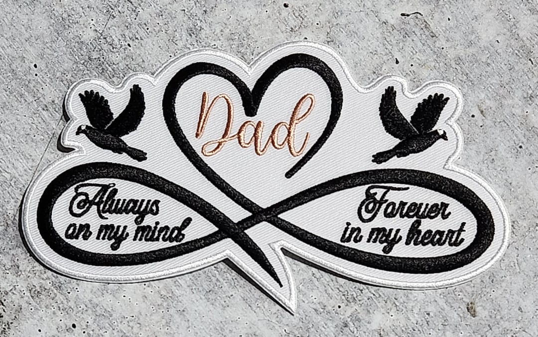 Memorial Infinity Collection: Patch Party Club, "dad" Eternal ...