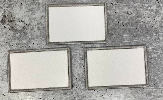 Best Quality 3x2 Rectangular Sublimation Patch - Etsy