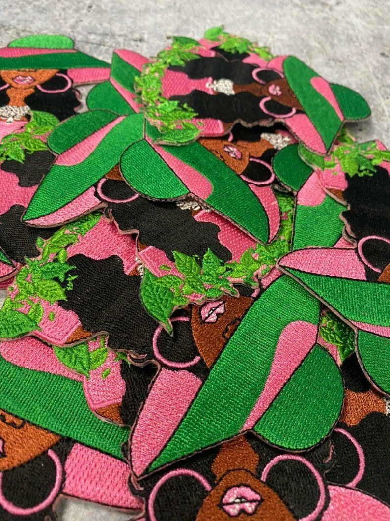Sassy Pink & Green Sophisticated Diva 1pc With Pink - Etsy