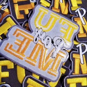 Colorful, Iron-on "fu Pay Me" Size 3", Exclusive Patches, Iron-on ...