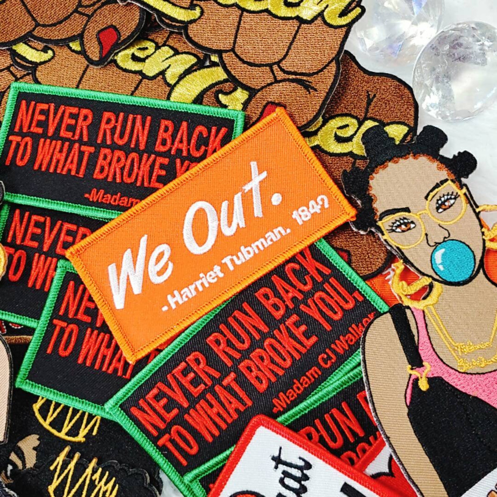 Past Monthly Subscription Sacks Patch Party Club Monthly - Etsy