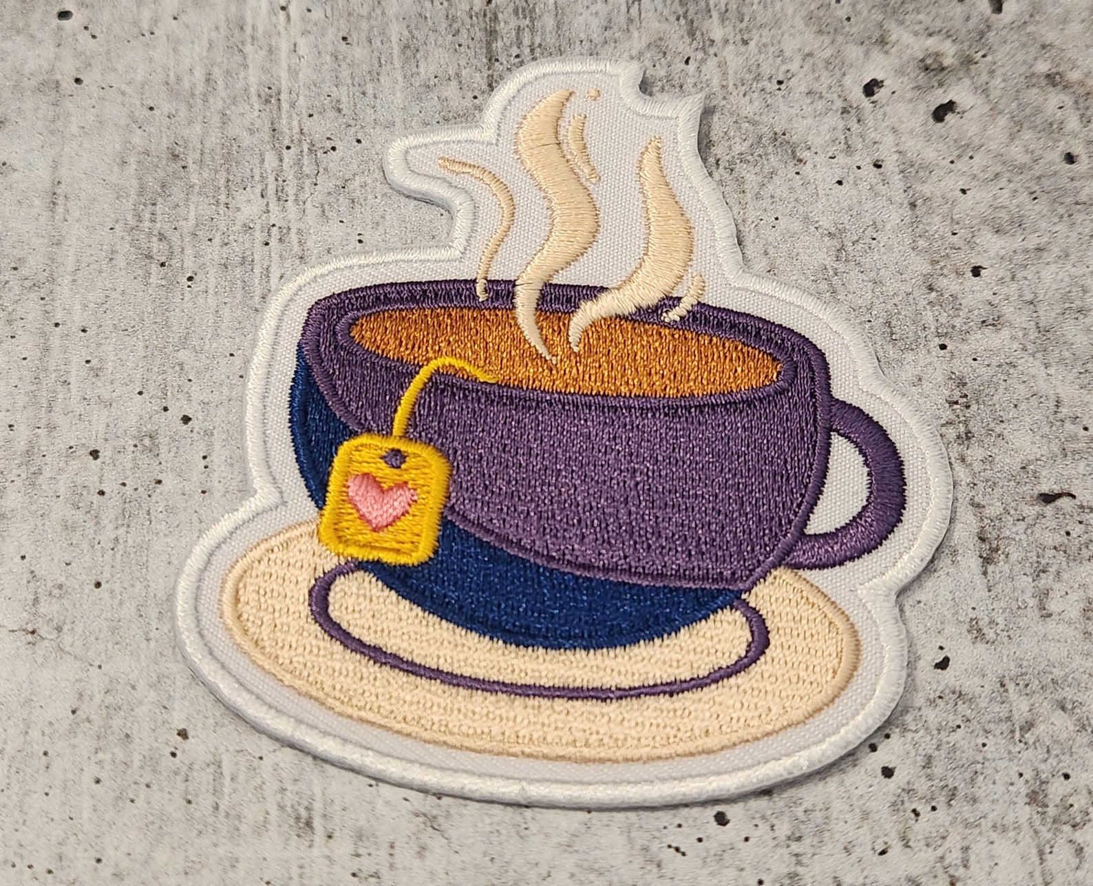 Patch Party Club, "i Love Herbal Tea" (1-pc), Size 3", Embroidered Iron ...